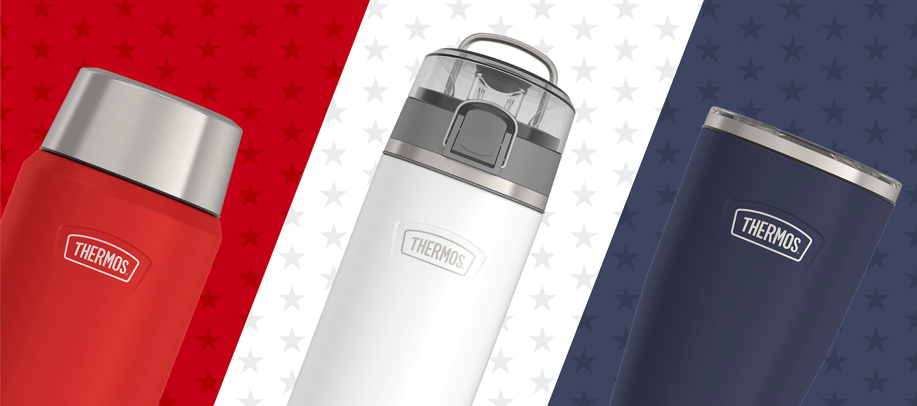 Red, White & Blue – Thermos Brand