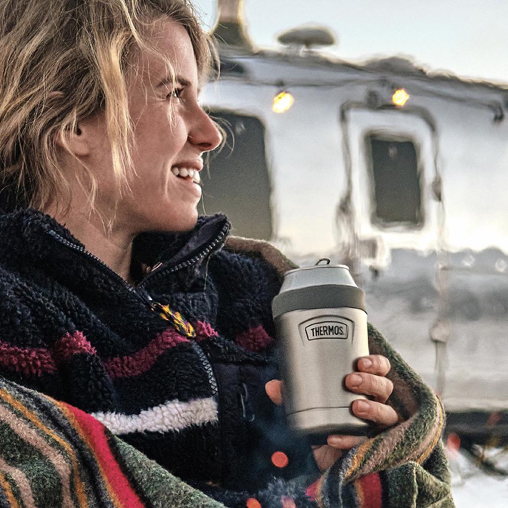12oz Icon™ Vacuum Insulated Can Insulator, BPA-Free | Thermos ...